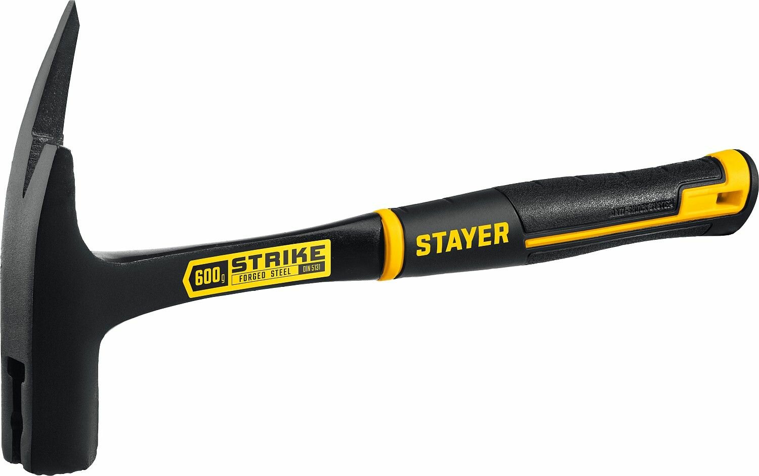 Цельнометаллический молоток STAYER ProStrike, 600 г, профессиональный, кровельщик 20205