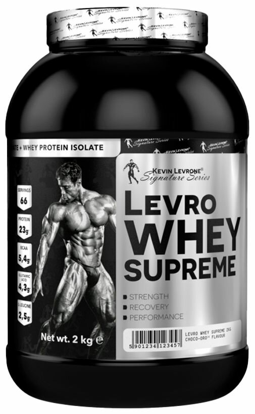 Сывороточный протеин Kevin Levrone Levro Whey Supreme, 2000 грамм со вкусом шоколада БАД