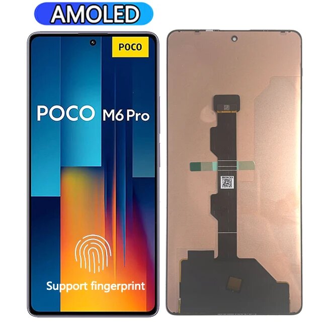 AMOLED дисплей Xiaomi Poco M6 Pro 6.67" без рамки