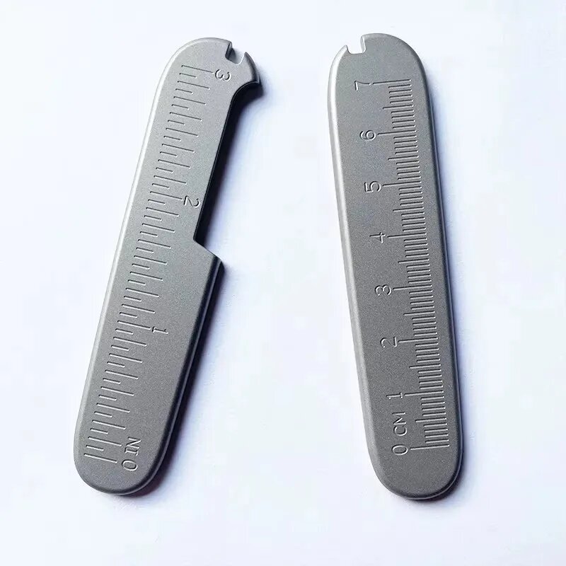 Накладки для ножей Victorinox 91 мм из титанового сплава Style B