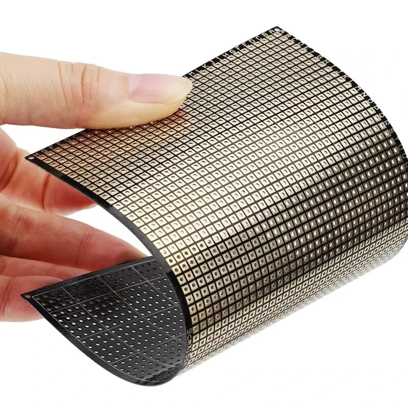 Гибкая печатная плата Fr4 6x8 см 0,4 мм