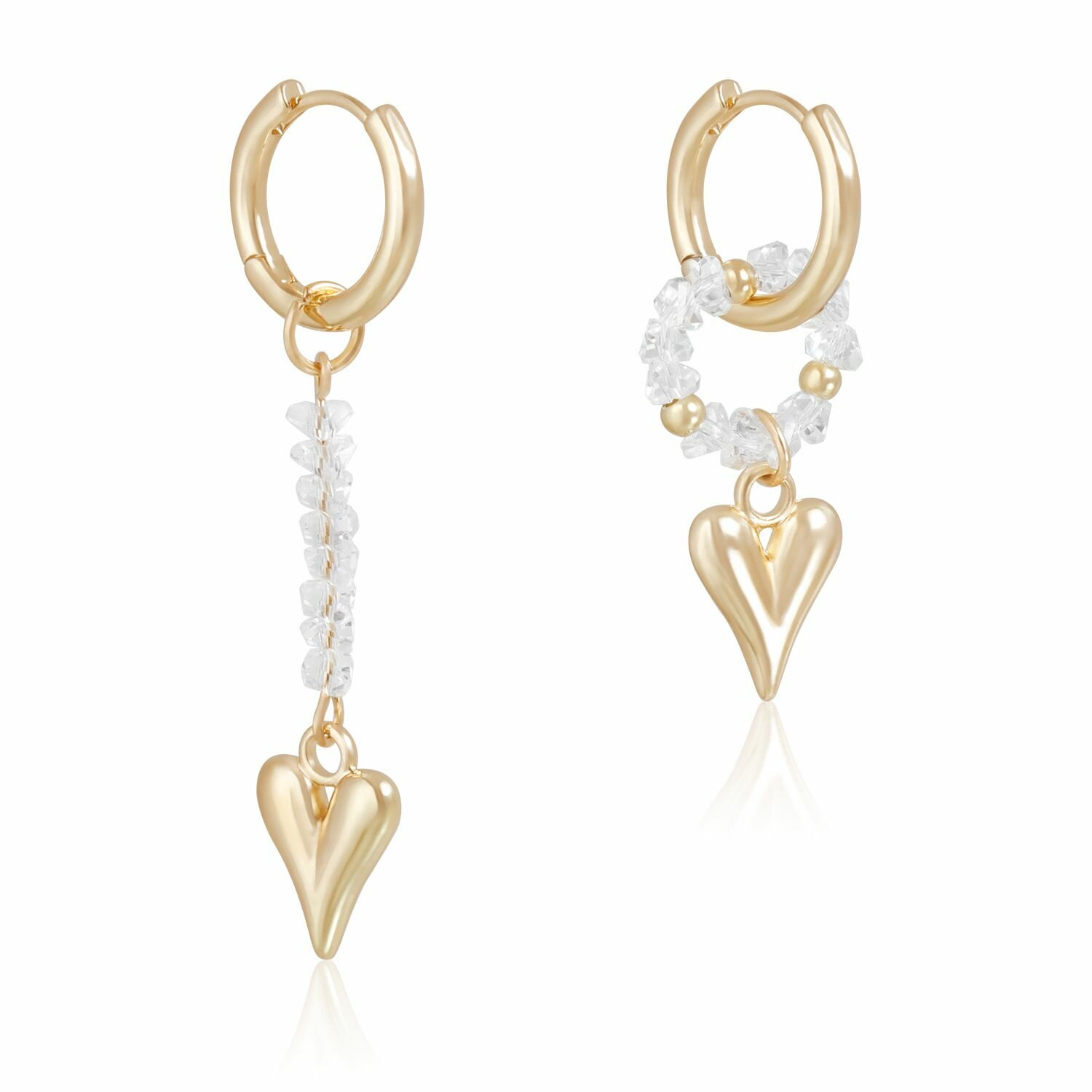 Серьги, стекло