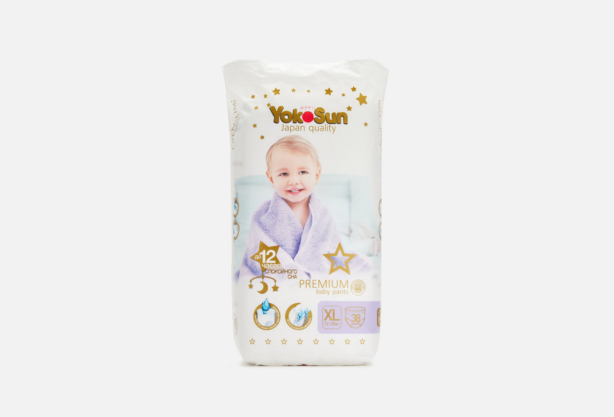 Подгузники-Трусики YOKOSUN Premium XL (12-20 кг)