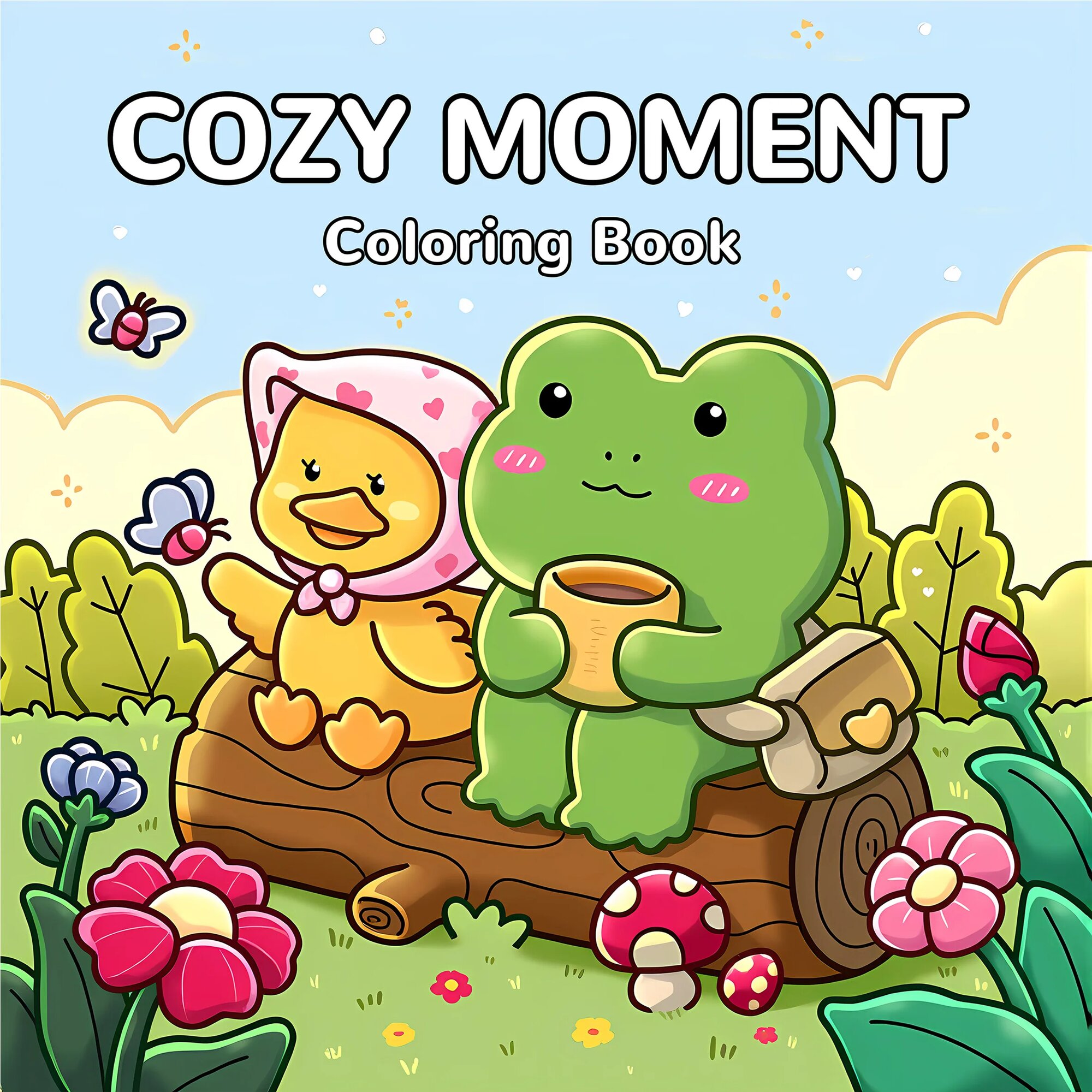 Набор раскрасок COZY Bold-Easy Patterns для взрослых