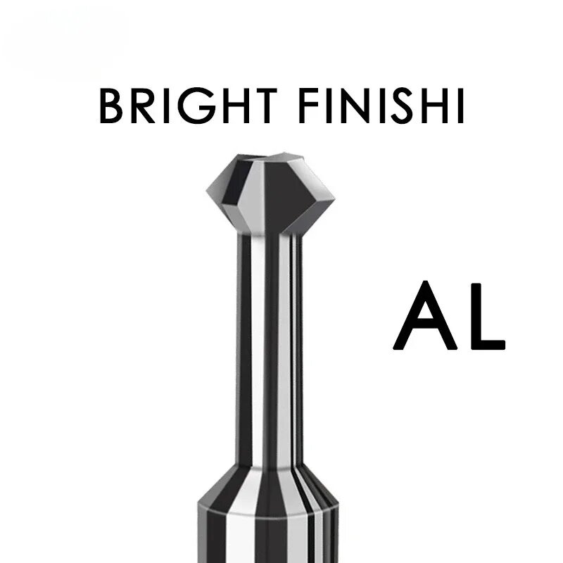 RIGTIP двойной угловой фрезер для снятия фаски, внутренняя фаска 90 60 градусов для металлических отверстий, инструмент с ЧПУ для удаления внутренних заусенцев BF2055-90 Deg, 4x2.4dx4Dx16x50-3T