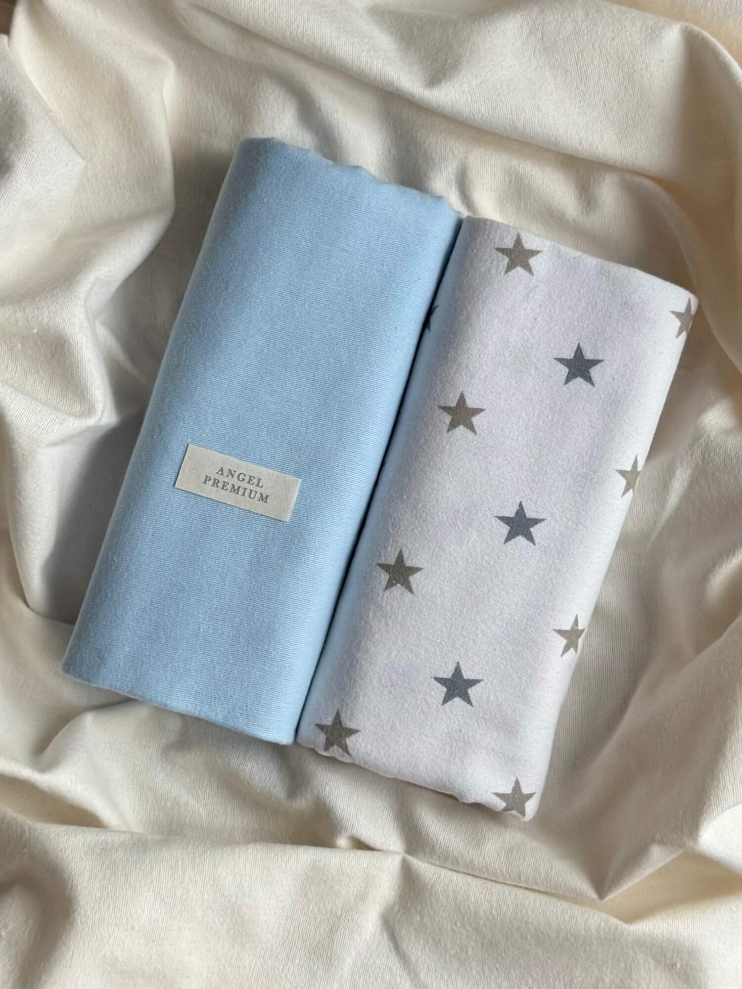 Эксклюзивный комплект больших фланелевых пеленок ANGEL PREMIUM