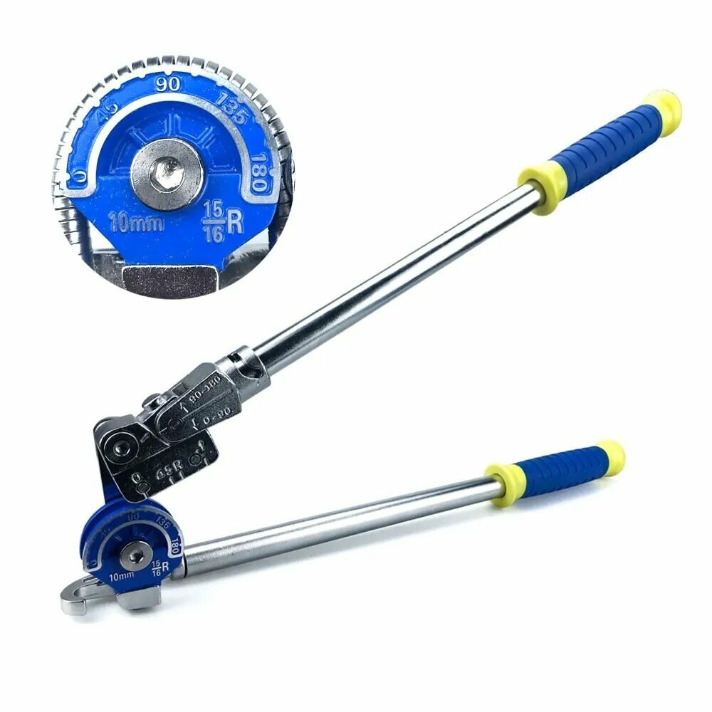 Набор инструментов для трубогиба 180 CT-365-06, прочный гиб стальных труб диаметром 10 мм 3/8