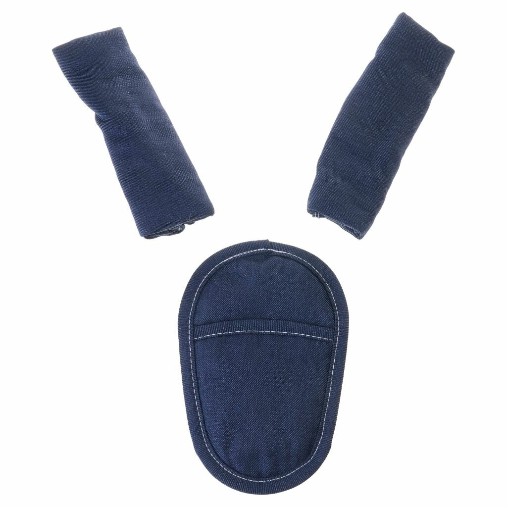 Чехол на плечо для детской коляски, Джинсовая Ткань Синего Цвета