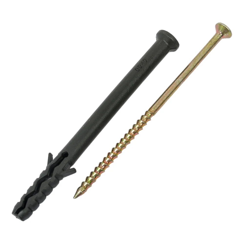 Качественный крепеж Дюбель-гвоздь потайной бортик 6\80 60шт 0500620 КЧ