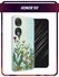 Чехол на Honor 90 / Хонор 90 с принтом "Дикие полевые цветы", прозрачный