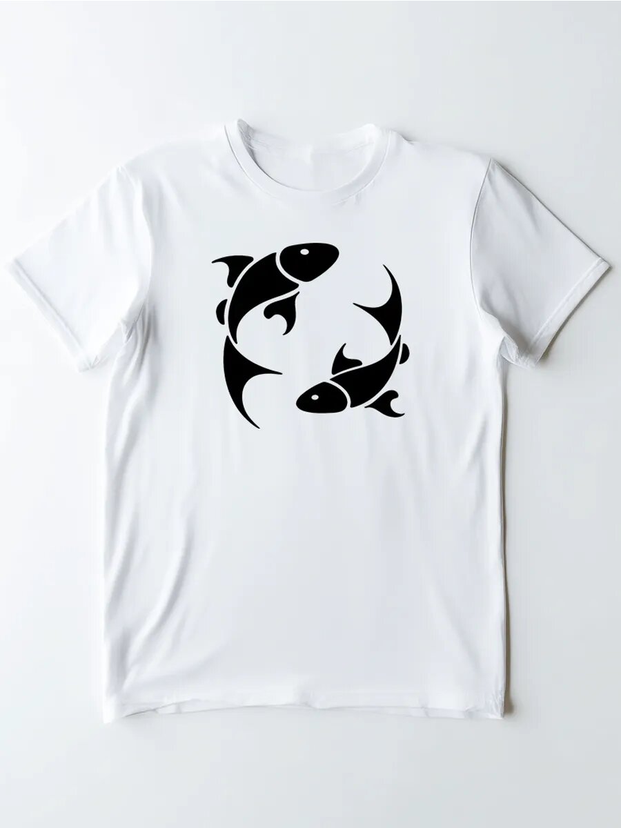 Футболка рыбки кои