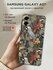 Чехол на Samsung Galaxy A07 / Самсунг А07 с принтом "Tropical pattern", прозрачн...