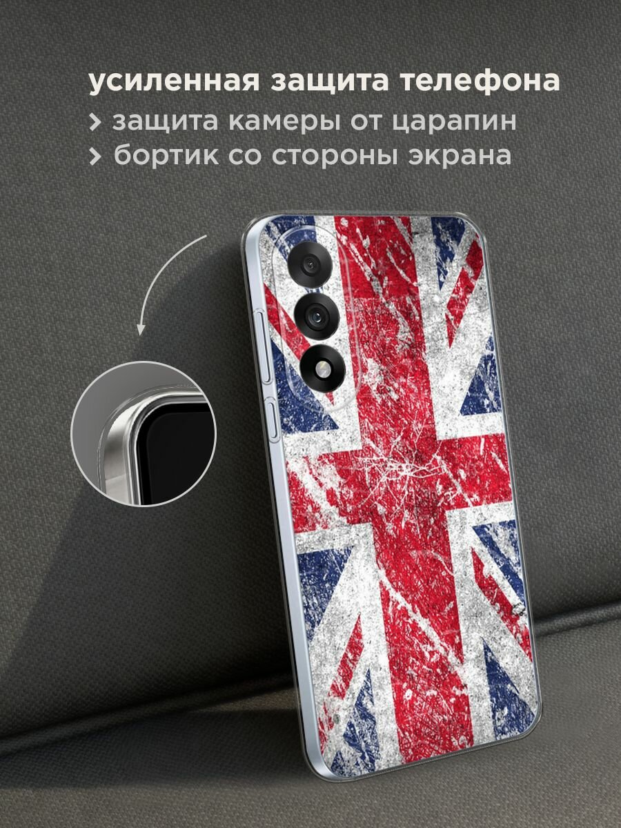 Чехол на OnePlus Nord 5 / Ван Плас Норд 5 с принтом "Флаг британский" — фото 1