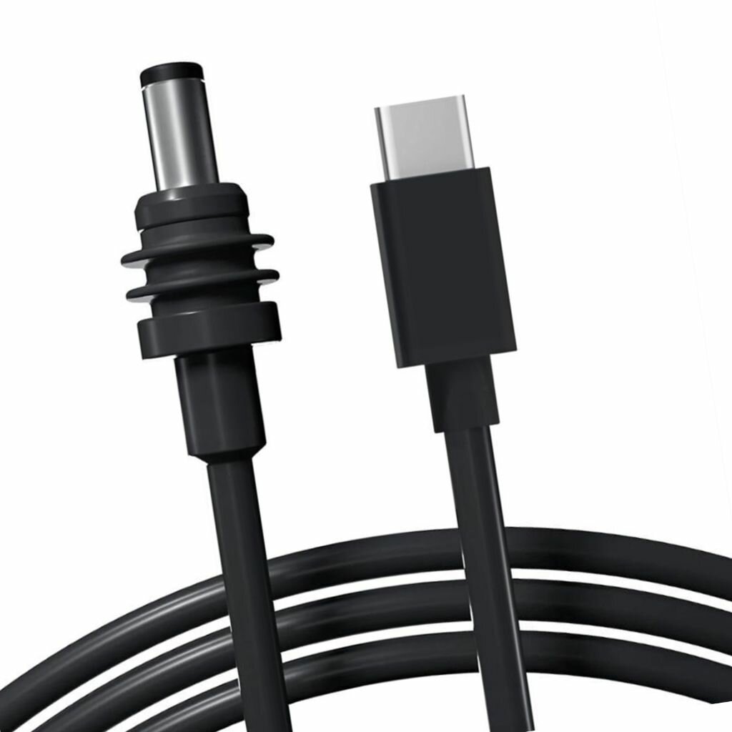 Кабель для быстрой зарядки PD100W DC5.5mm x 2.1mm - USB Type C, 10m