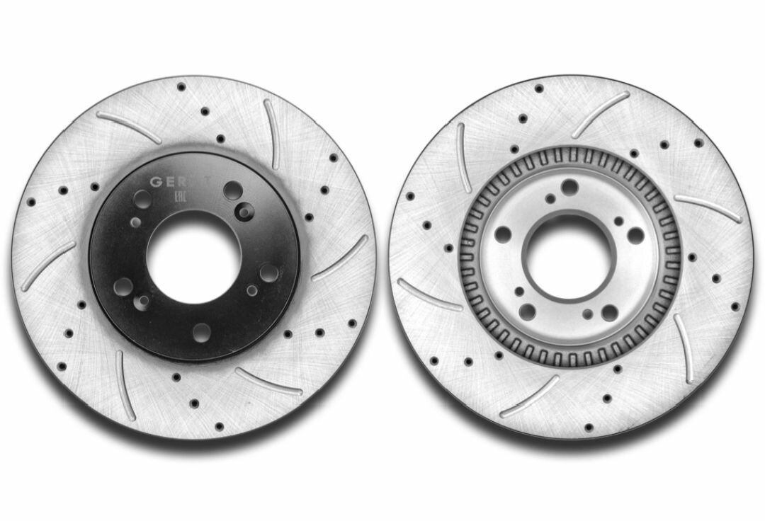 Тормозной диск Gerat DSK-F074W (передний) Performance HONDA CR-V, HR-V, INTEGRA, ODYSSEY, PRELUDE