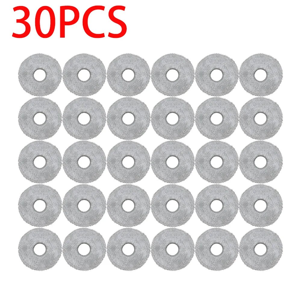 Подушечки для швабры Jonr P20 Pro/T5 Pro, аксессуары для робота-пылесоса Jonr P20 Pro 소품모, запасные части, запасные части, салфетки для мытья полов, 30PCS
