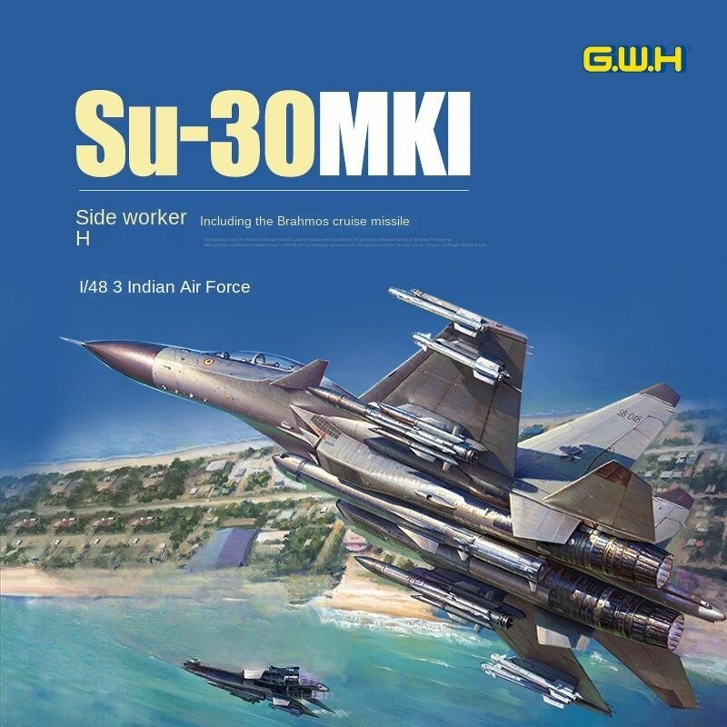 Great WaLL Hobby L4826 1/48 су-30мки-h w / bramoS крылатые ракеты самолеты