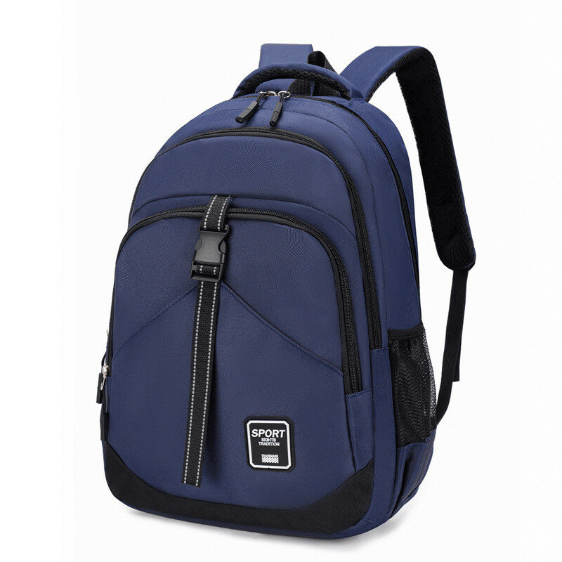Oxford fabric backpack with breathable design and 16in laptop compartment for business travel outdoor daypack