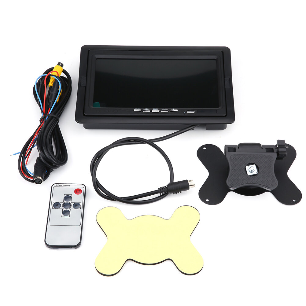 7 дюймов ЖК-монитор заднего вида для автомобиля TFT Color