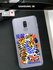 Чехол на Samsung Galaxy J8 / Самсунг Галакси Джей 8 с принтом "Wooza", прозрачны...