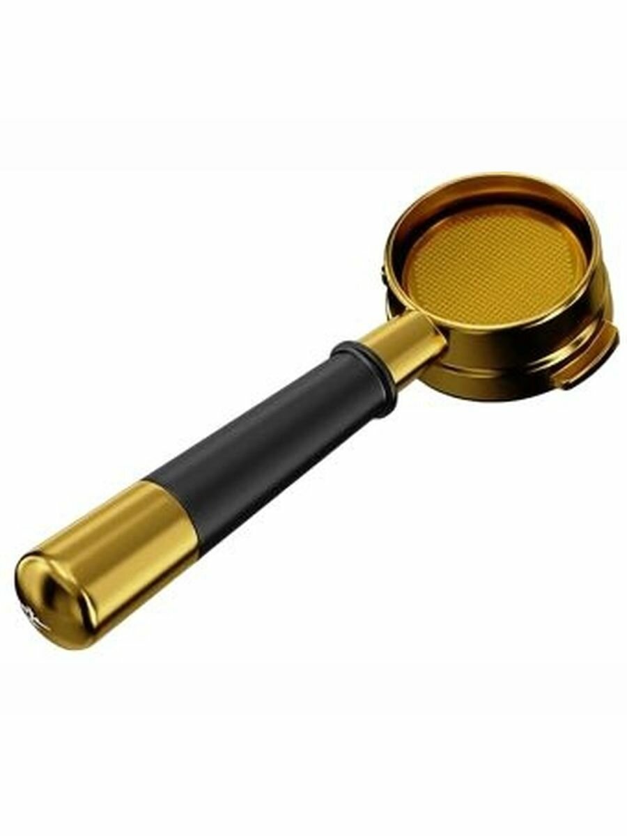 Холдер (портафильтр) MHW-3BOMBER FlowLight Bottomless Black and Gold 58 mm