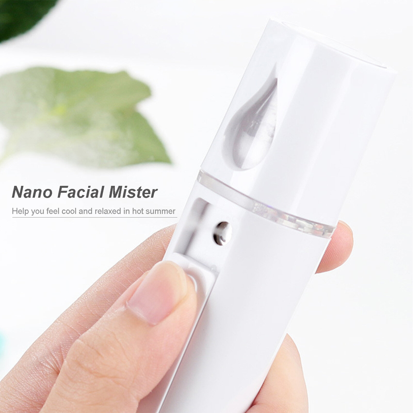 Nano Facial Mister 20 мл увлажнитель для лица портативный холодный паровой испаритель для лица СПА увлажняющий увлажняющий распылитель для лица USB перезаряжаемый удобный распылитель тумана
