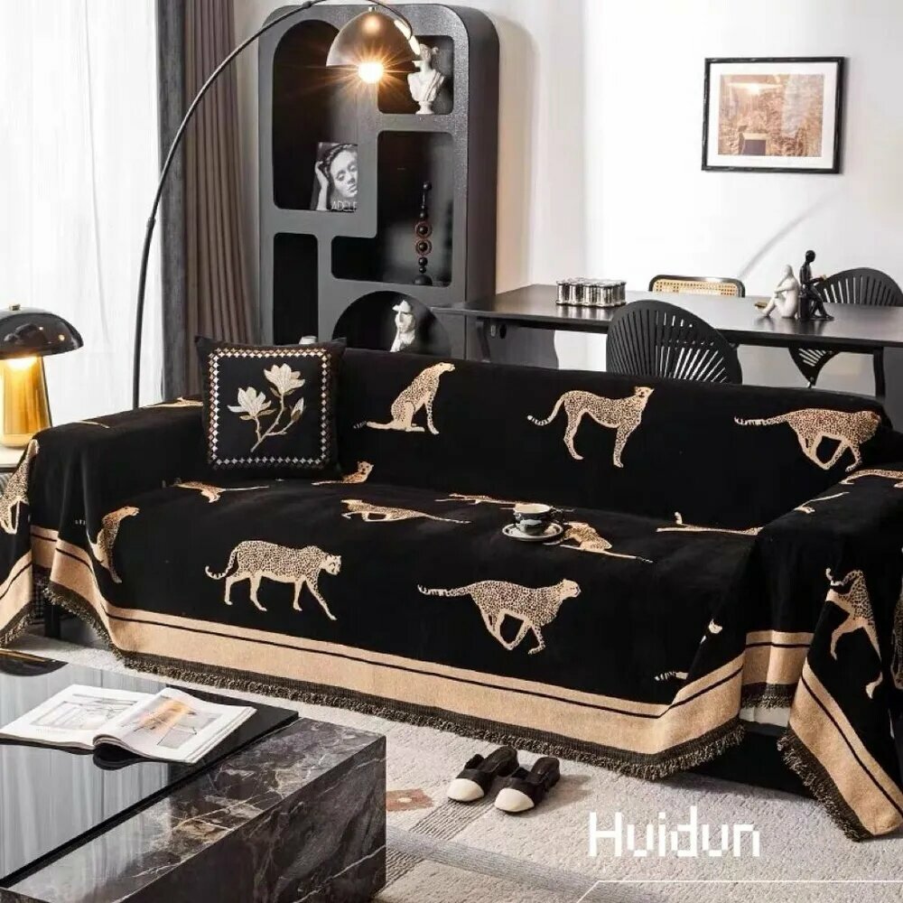GNEZDO Покрывало Boutique. итальянская мода (журнал), Микрошенилл с размерами: 230 см х 180 см