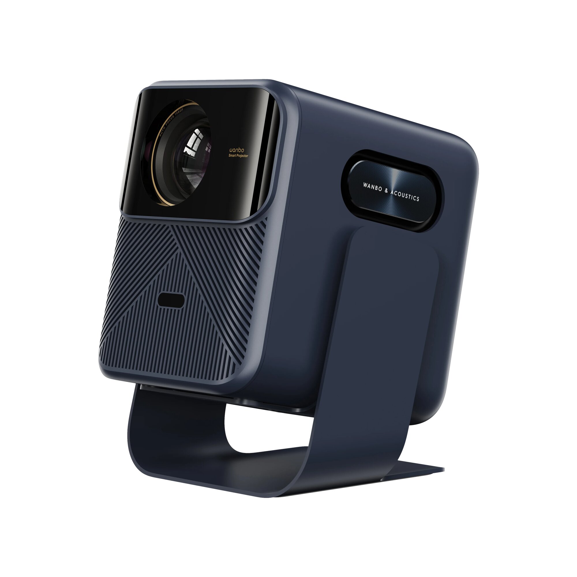 WANBO Mozart 1 Pro 2025 4K Проектор Европейская вилка (EU Plug), Projector And Stand