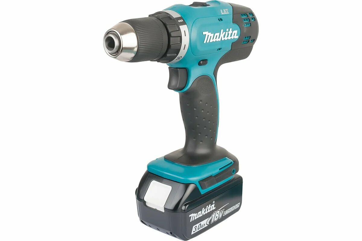 Дрель-Шуруповерт Makita LXT DDF453RFE, от аккумулятора, высокая производительность