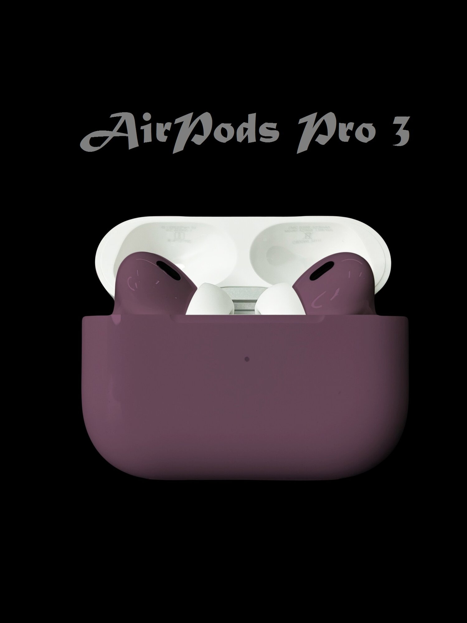 Наушники AirPods Pro 3 (ANC, MagSafe) (2025) Фиолетово-Бордовый матовый