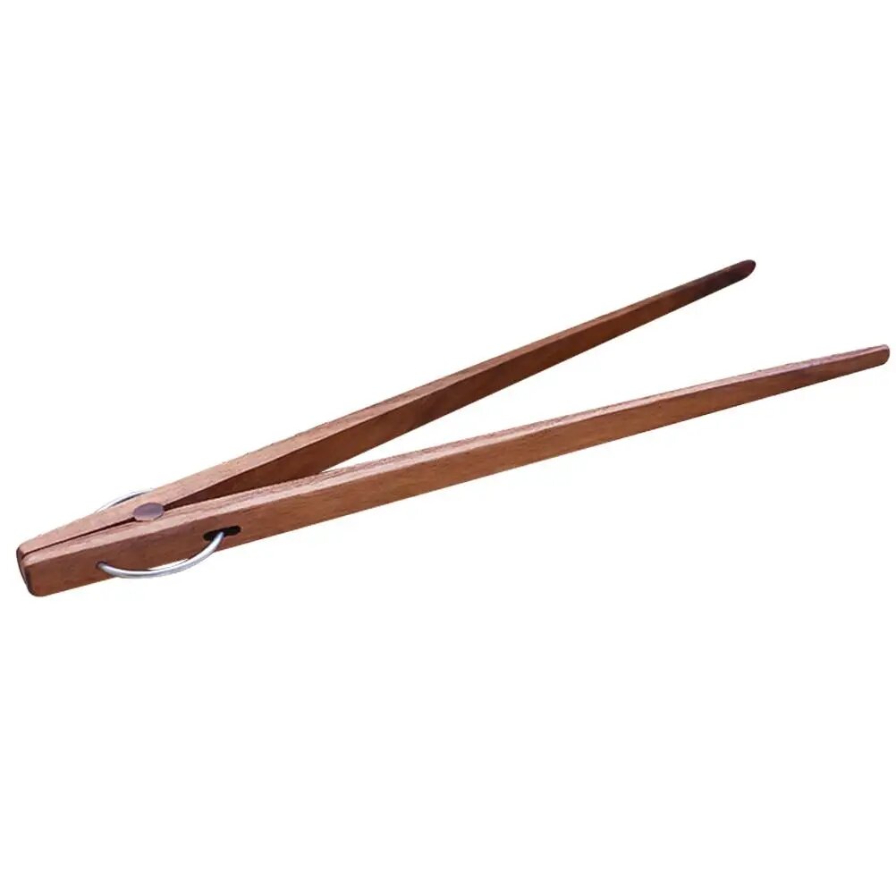 Деревянные щипцы для еды