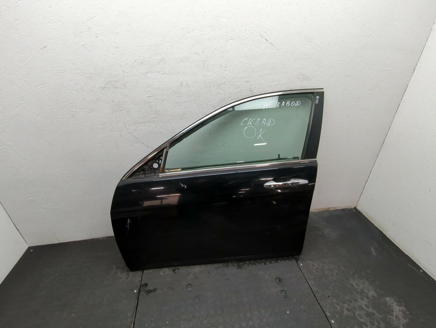 Дверь боковая (легковая) левая передняя Honda Accord 7 Б/У