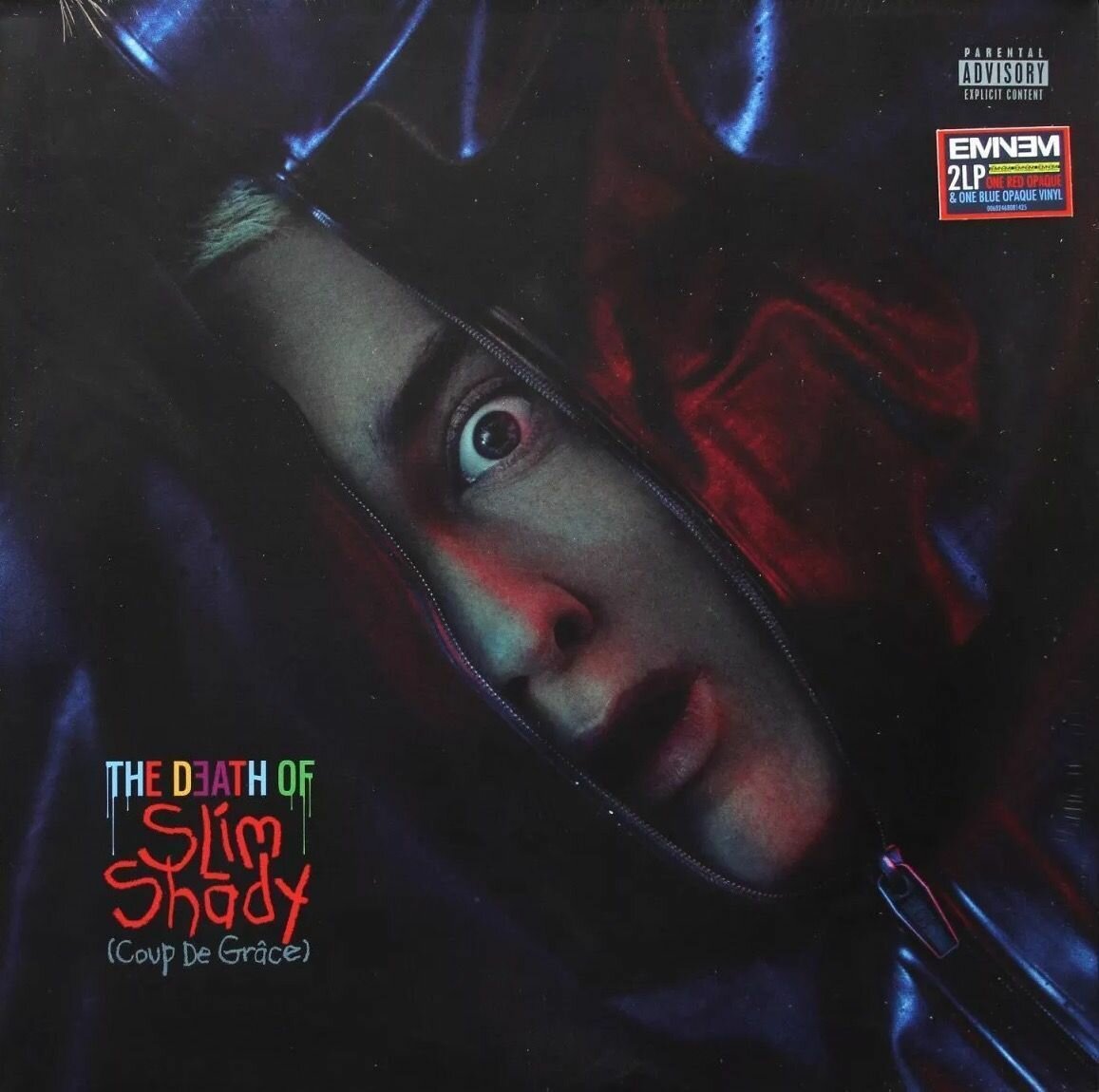 Виниловая пластинка Eminem The Death Of Slim Shady (Coup De Grace) (Red & Blue Vinyl)
