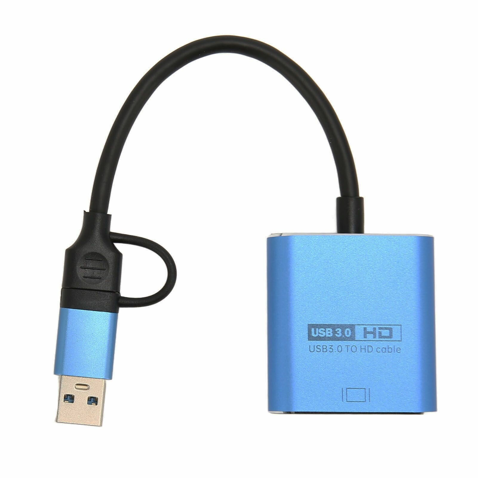 Адаптер USB 3.0 - HDMI, 1080P, для Windows/Android/OS X — фото 1