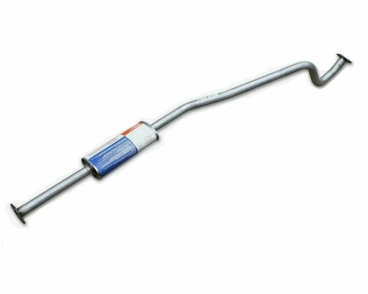 Резонатор Nissan Almera 2 N16 средняя часть фобос сталь DX52/53 алюмокремнивое покрытием AS120 27793, 20300-BN800, Габариты (ШхВхД): 400x270x2100