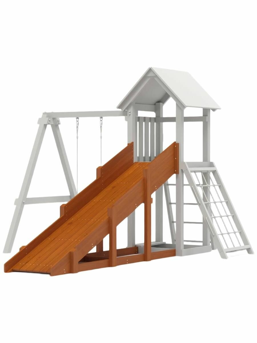 Скат деревянный для детской площадки Мастер Махагон 06-10 2,9 метра