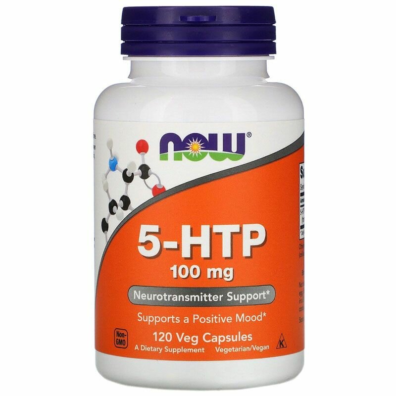NOW 5-HTP (5-гидрокситриптофан)100 мг. (120 капс.)
