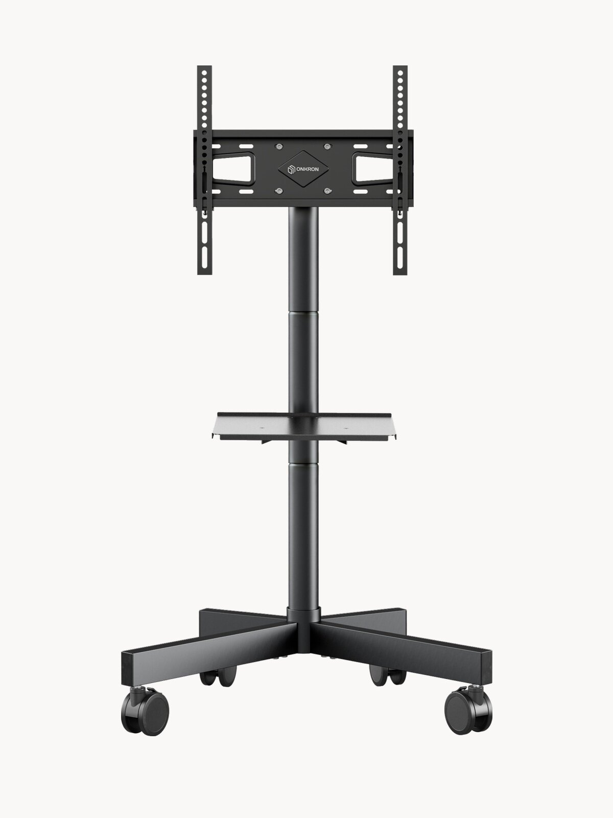 Стойка для телевизора 26"-55" ONKRON TS1131 напольная, подставка под телевизор до 35 кг, чёрная