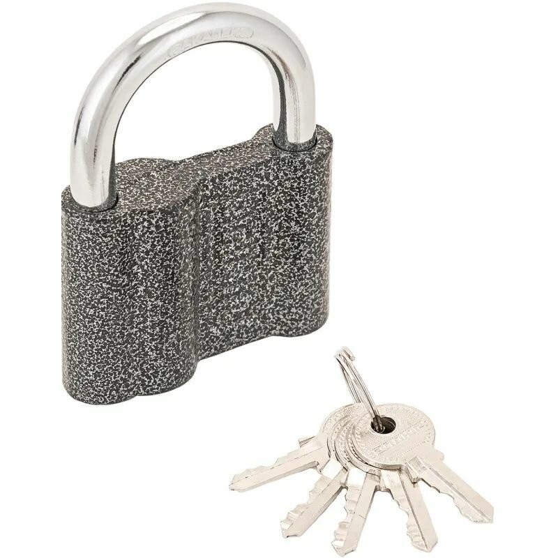 Замок навесной УЗК Аллюр ВС1Ч-480 (76xd 11) чугун серый (5кл)