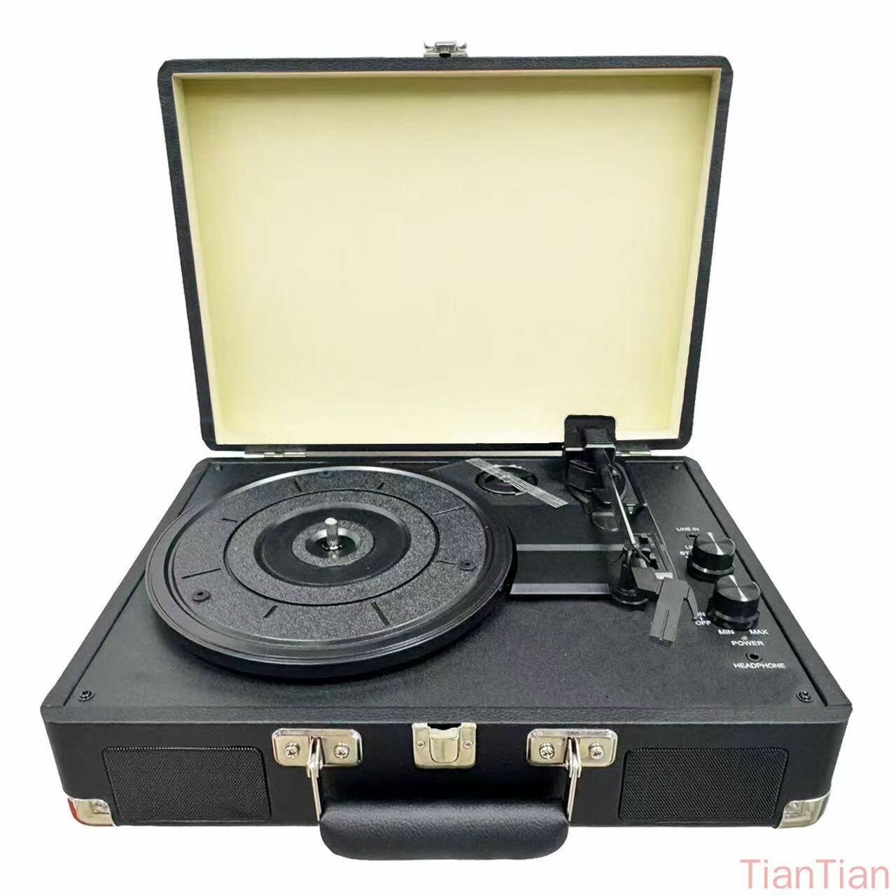 Виниловый проигрыватель Alive Audio GLAM, черный, GLM-01