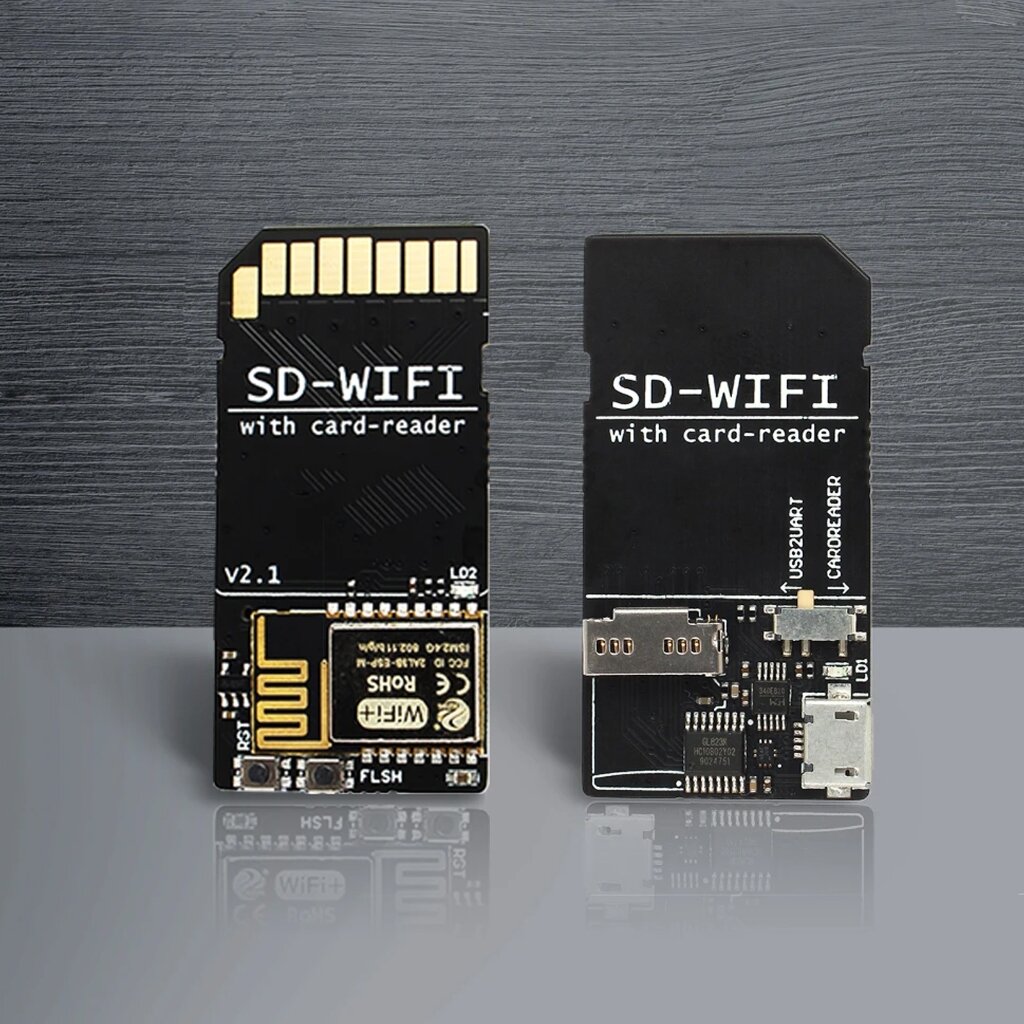 Модуль Wi-Fi с картридером для ESPwebDev — фото 1