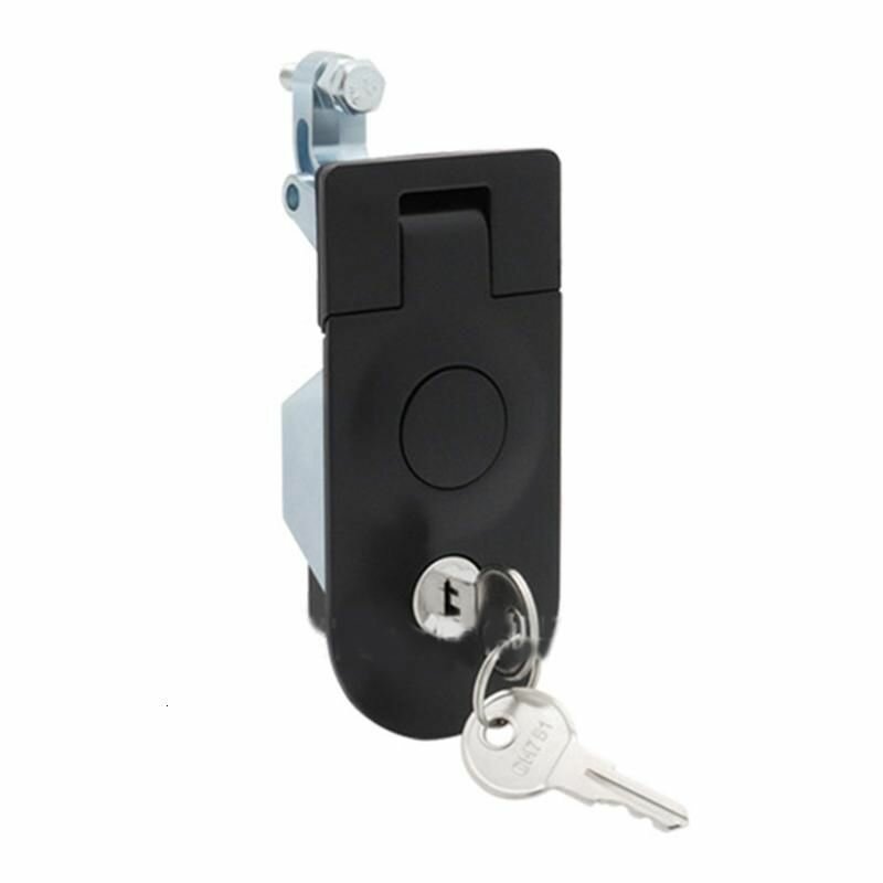 Защелки для дверей с потайным монтажом, Черный