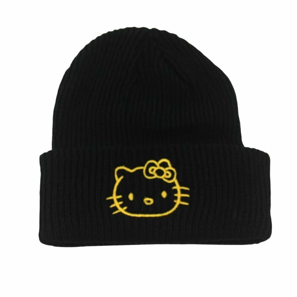 MINISO вязаная шапка Sanrio Kawaii Hello Kitty
