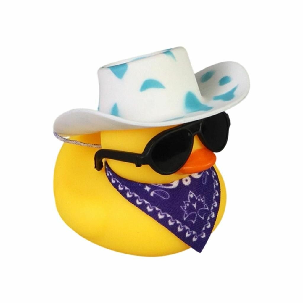 Подарочный набор для украшения "Мини-утенок в воде"-синий и белый