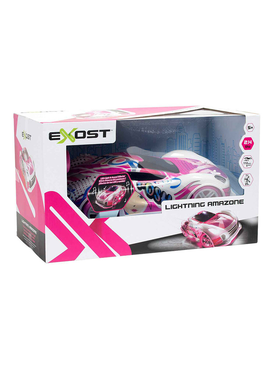 Exost Машина на р/у Лайтнинг Амазон с подсветкой 20631 с 5 лет