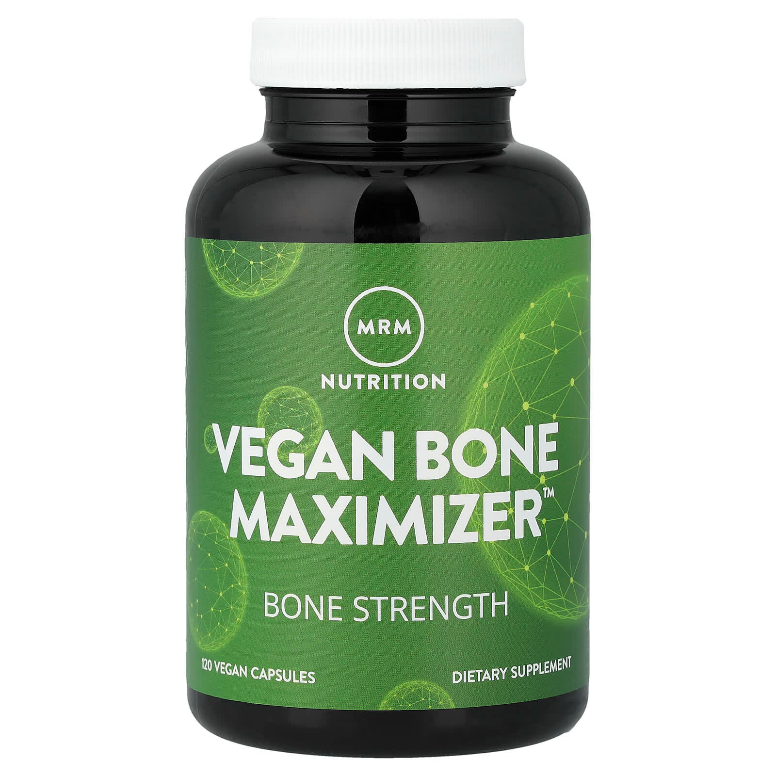Веганская добавка MRM "Bone Maximize", без ГМО и глютена, для костей, 120 капсул