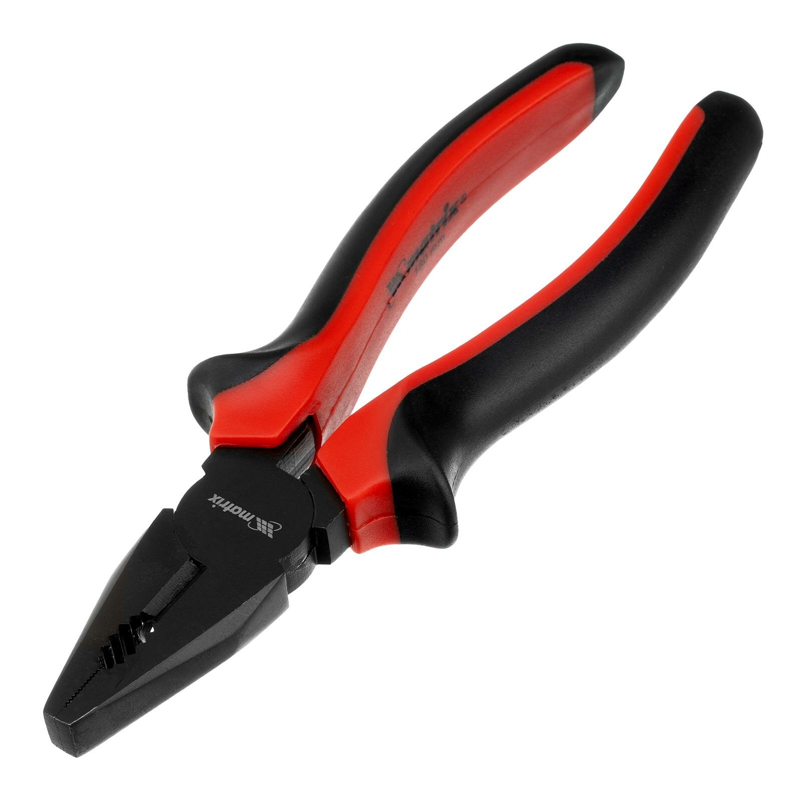 Плоскогубцы MATRIX Black Nickel, 180 мм, комбинированные, двухкомпонентные рукоятки
