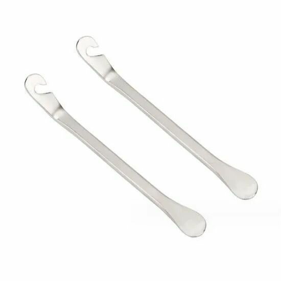 Металлические шиномонтажные лопатки для бортирования колес электросамоката / велосипеда (2 штуки) 12см-.