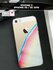 Чехол на Apple iPhone 5/5S/SE / Айфон 5/5S/SE с принтом Слияние красок, прозрачн...