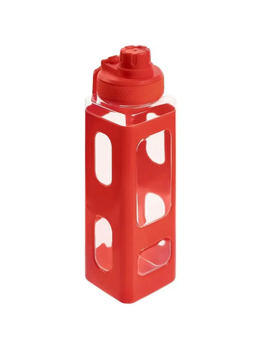 Стильная квадратная бутылка для воды 700 мл